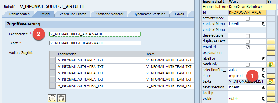 Pflichtfelder in WebDynpro Anwendungen